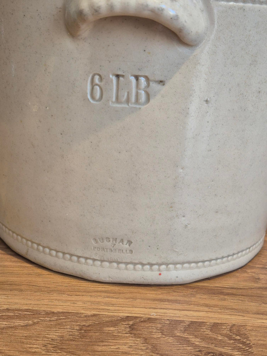 Stoneware Butter Crock for The Thistle Dairy C.1900 – Hedgeley Antique ...